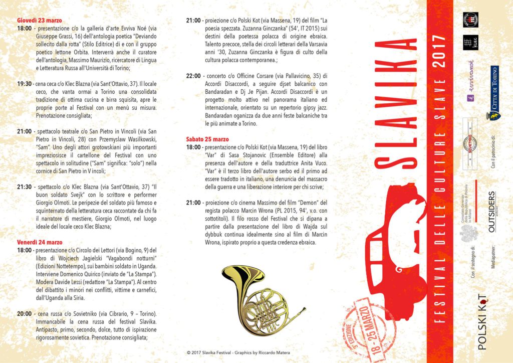 Turyn: Festiwal Slavika - Polacy we Włoszech - wiadomości online